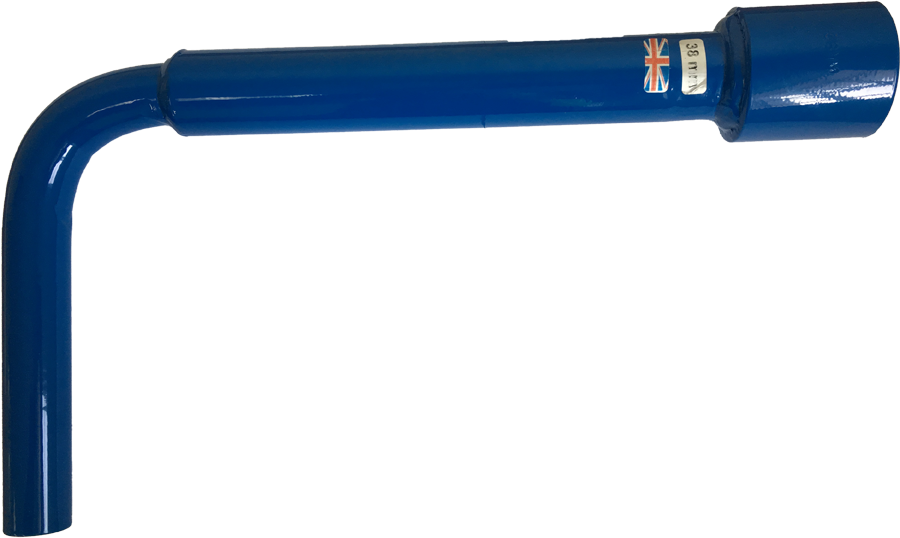 L shaped Heavy Duty Wheel Brace - 38mm