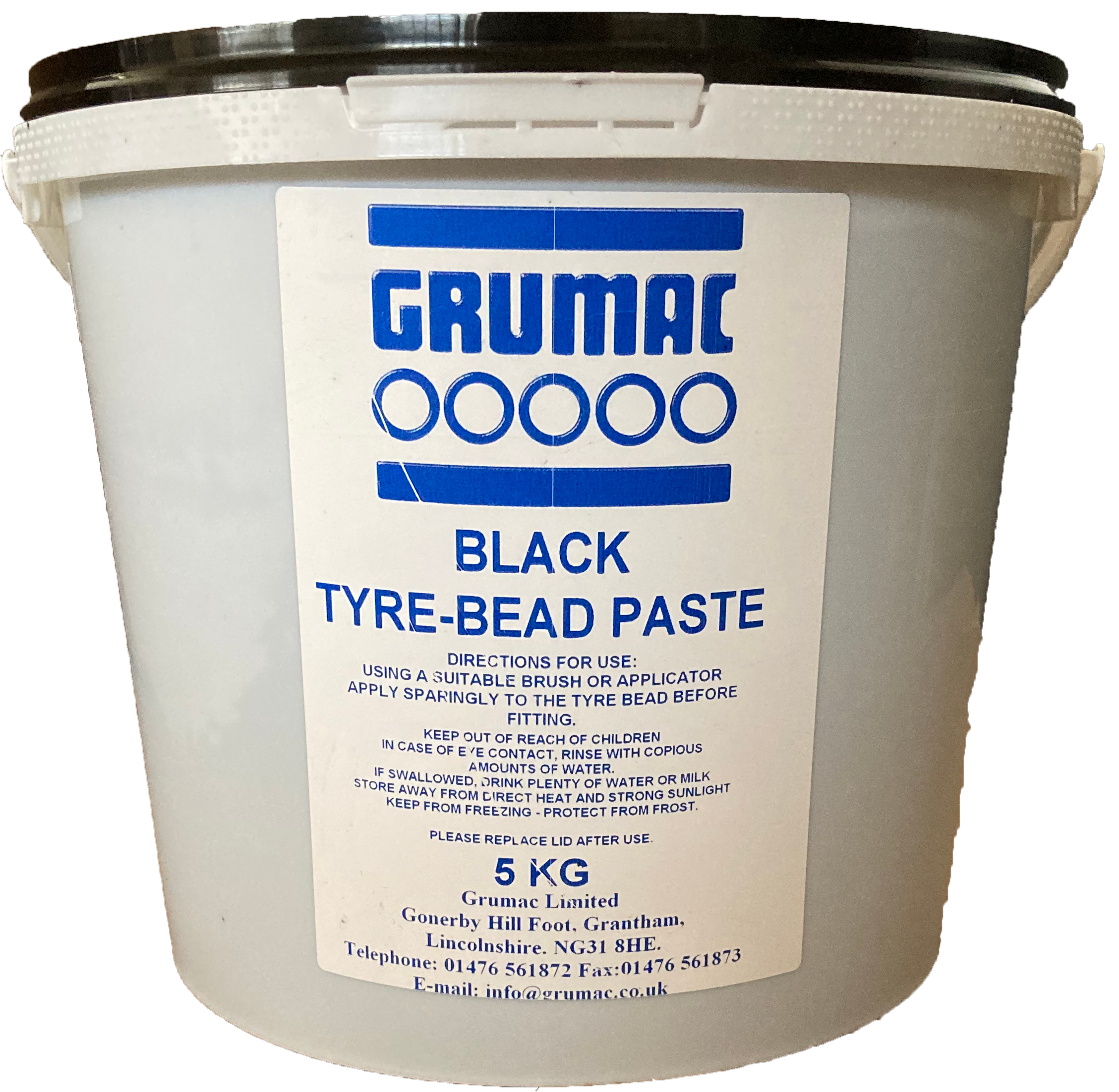 Grumac Black Tyre Mounting Paste 5kg