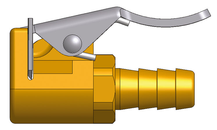 Clip on Genuine Schrader Euro Tyre Valve Connector