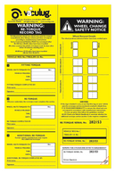Wheel Torque Tags (pack of 100)